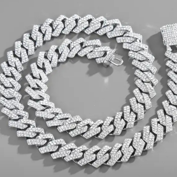 unbranded | Accessories | Iced Outjagged Cuban Link Chain | Poshmark